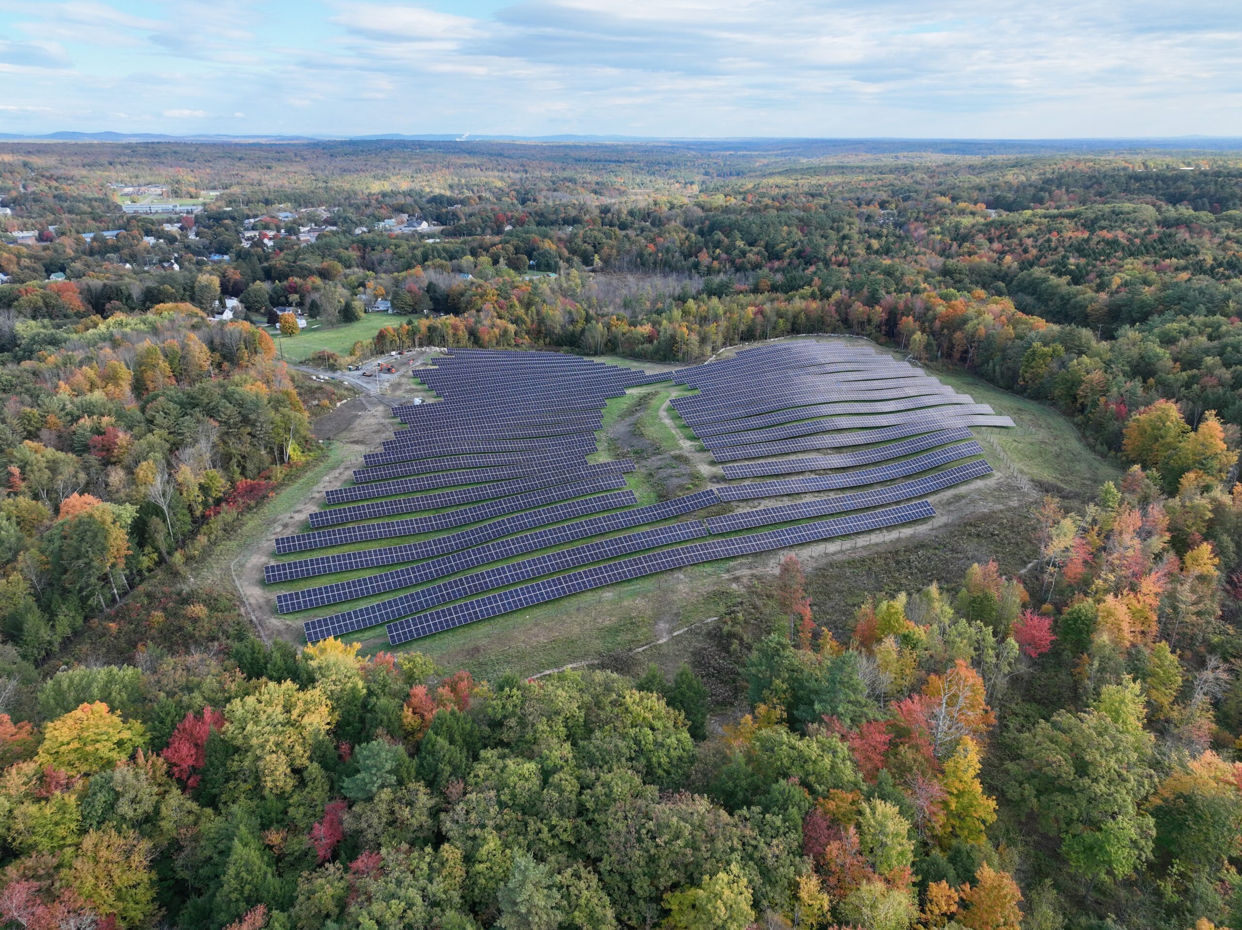 Alpine Street Solar Project in Oakland, ME